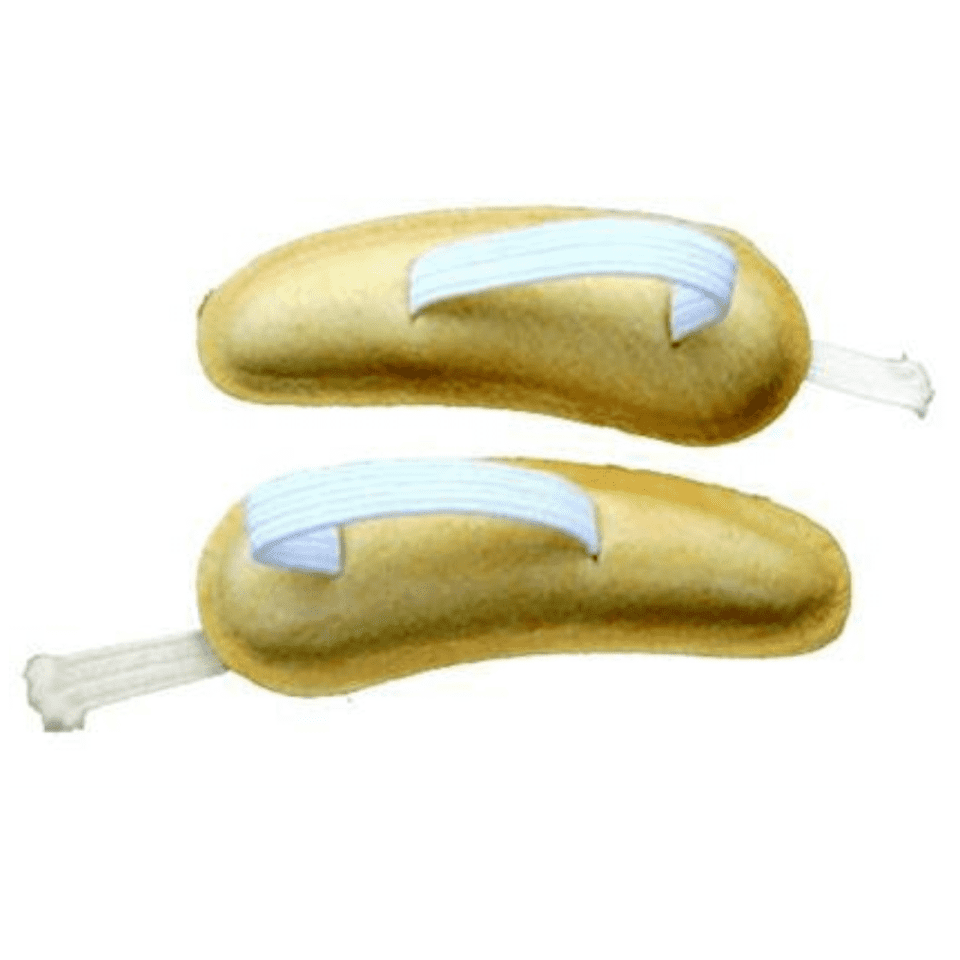Leather Toe Prop With Elastic Loop | Small
