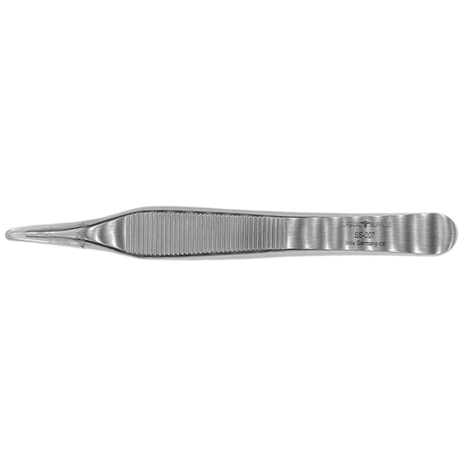 Adson Dressing Forceps | Standard 12cm 1 x 2 teeth