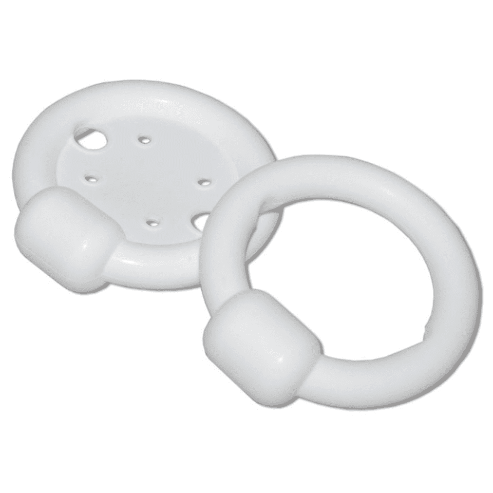 Pessary Ring Knob with Support | w/Support #4, 6.99cm latex free