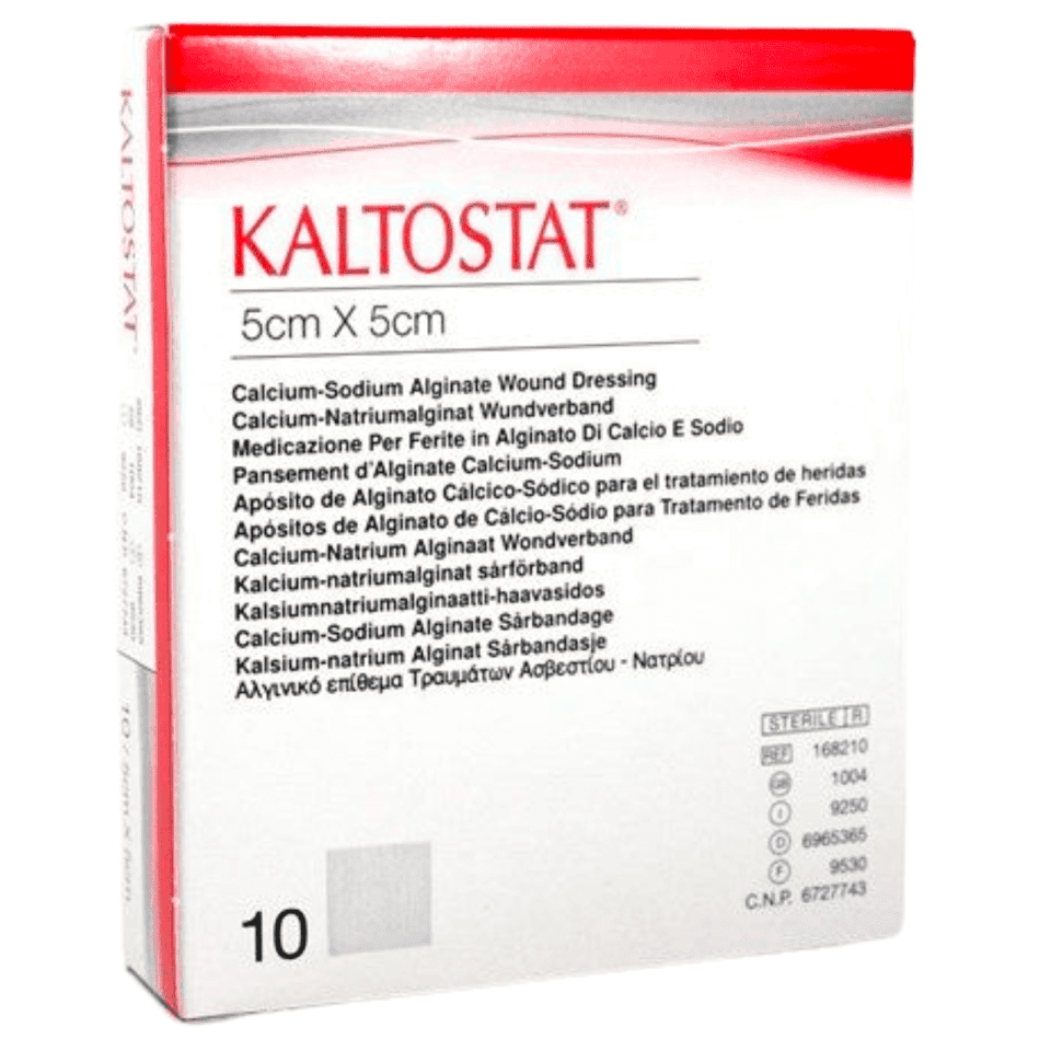 Kaltostat Wound Dressing Calcium Alginate | 5cm x 5cm